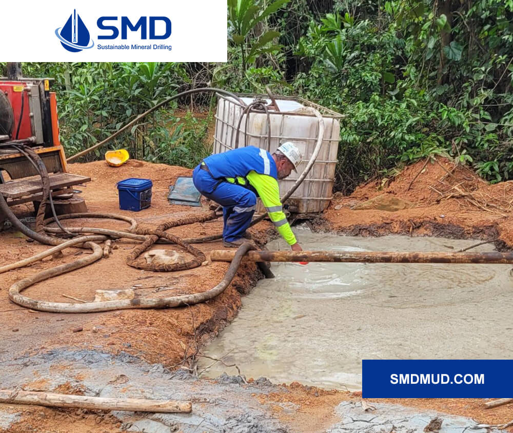 SMD drilling mud engineer support in Africa - SMD Mineral Exploration ...