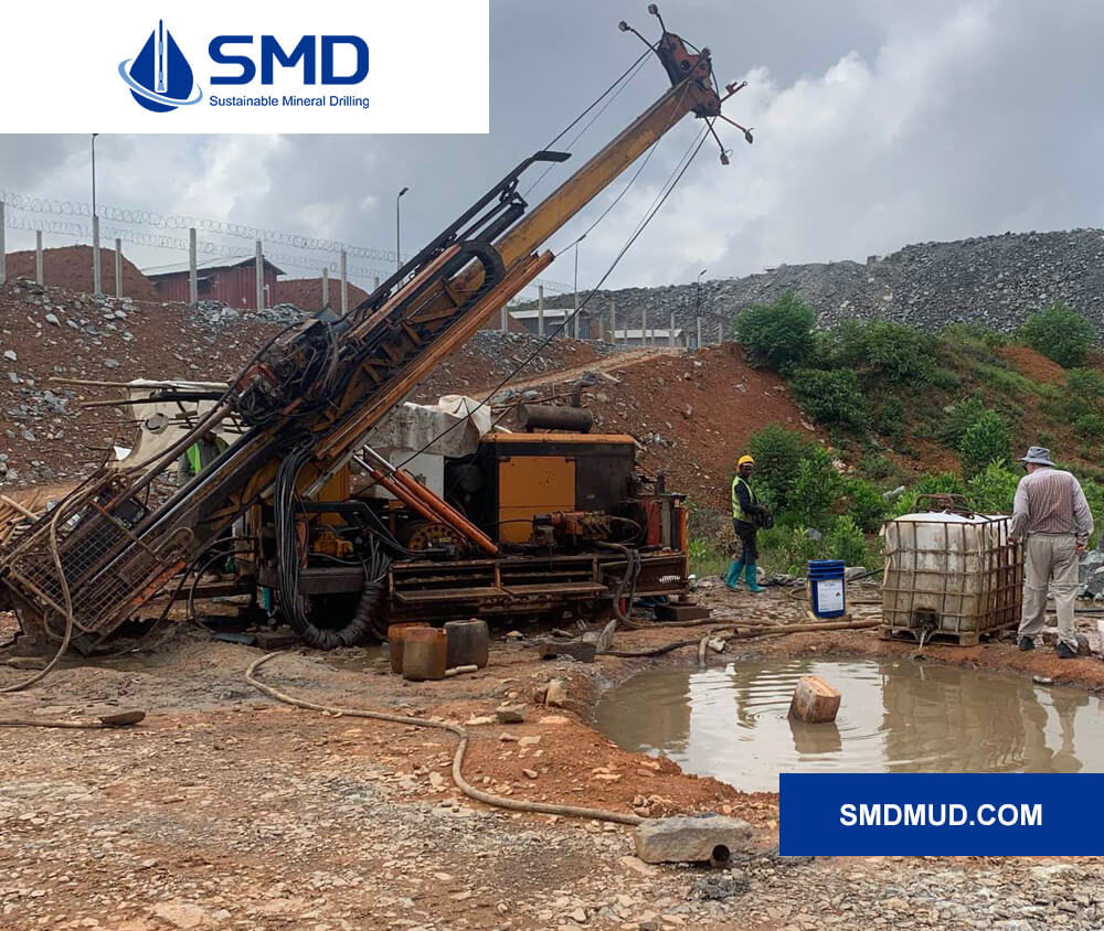 SMD drilling mud engineer support in Africa - SMD Mineral Exploration ...