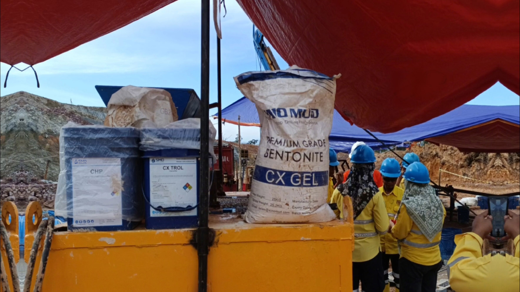 Our team of mud engineers oversees on-site drilling operations and ...